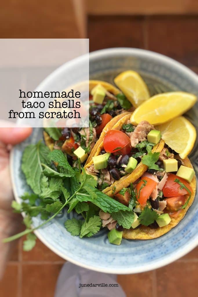 Easy Homemade Taco Shells From Scratch | Simple. Tasty. Good.